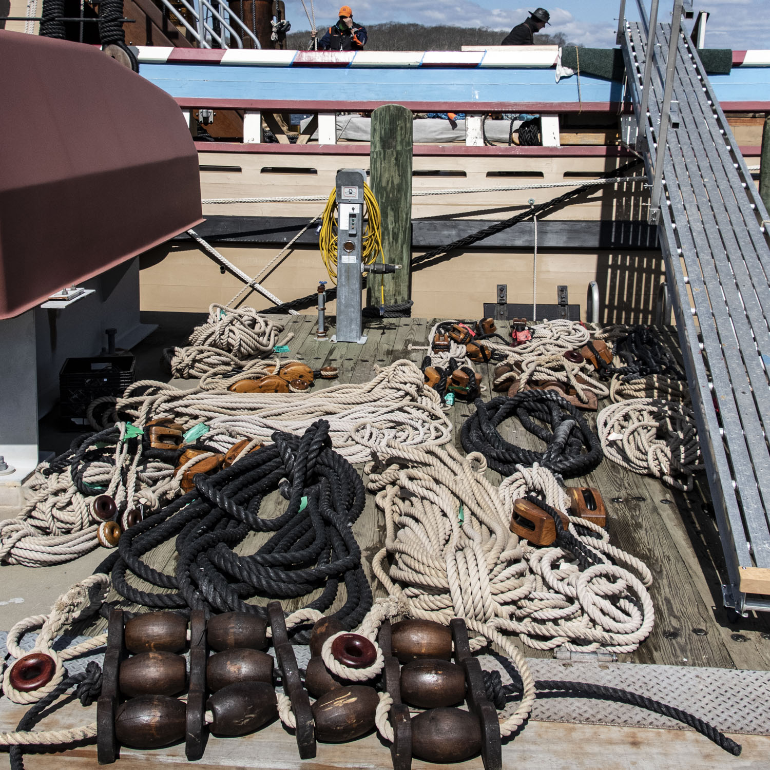 Mayflower II Departs the Museum - Mystic Seaport Museum