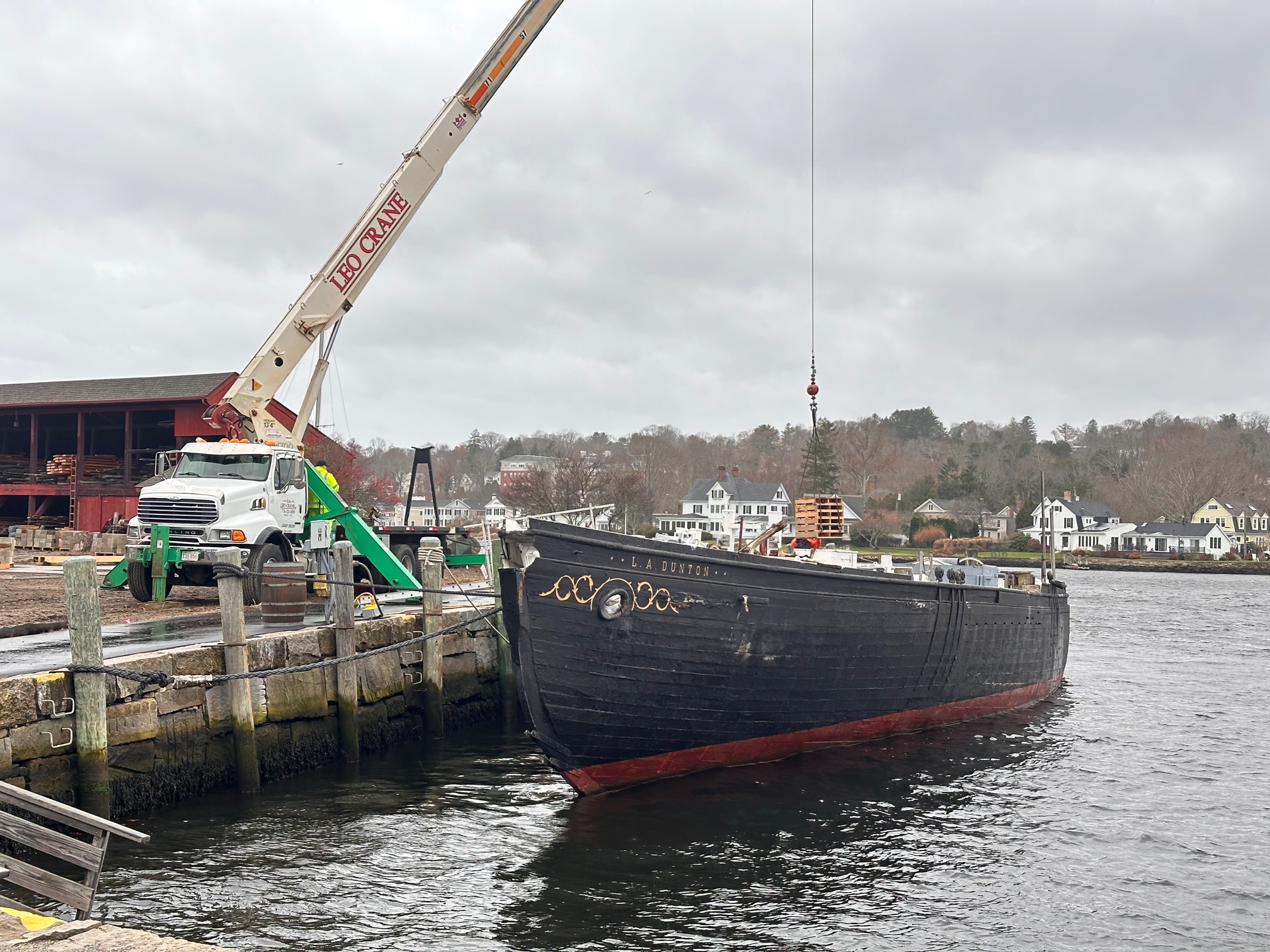 National Historic Landmark L.A. Dunton To Be Hauled for Multi-Year ...