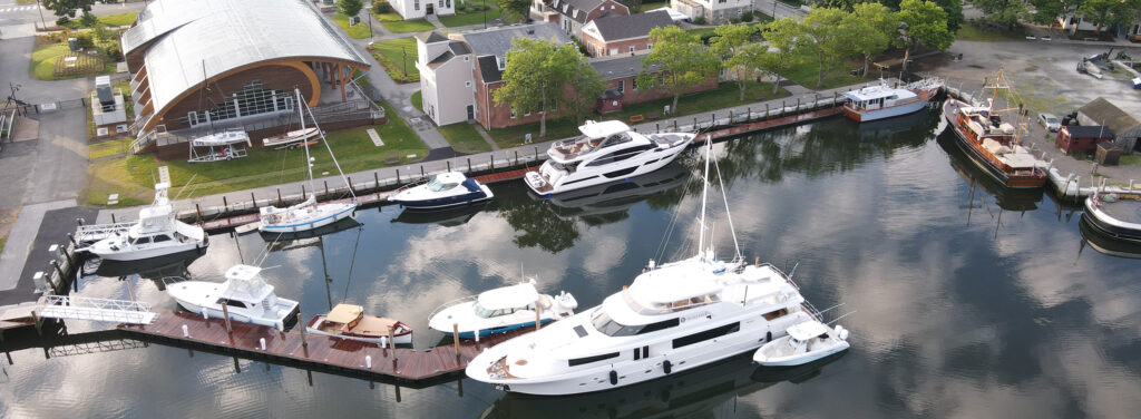 Mystic Seaport Museum Marina - Mystic River Boating and Docking