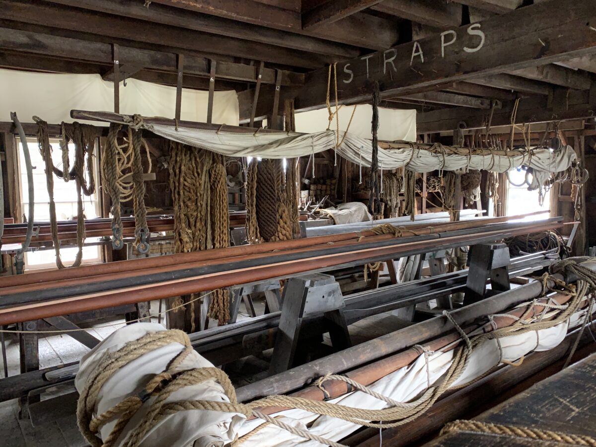 Rigging Loft - Age of the Sail - Mystic Seaport Museum
