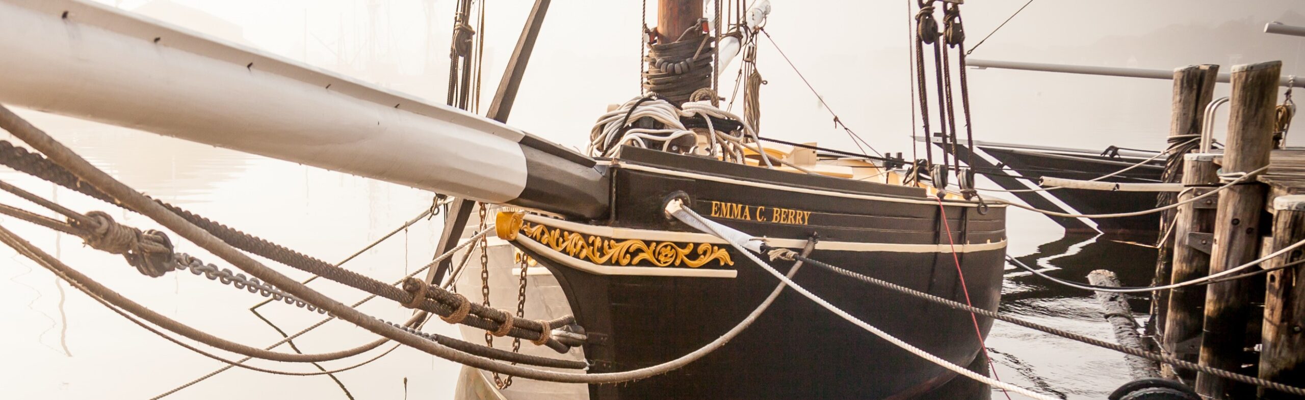 Historic Vessels at Mystic Seaport Museum - Morgan, Dunton, and Sabino!