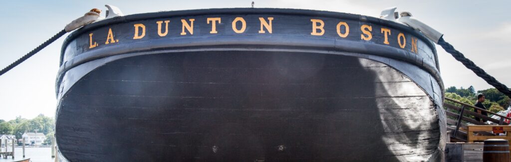 L.A. DUNTON: FISHING SCHOONER - Mystic Seaport Museum