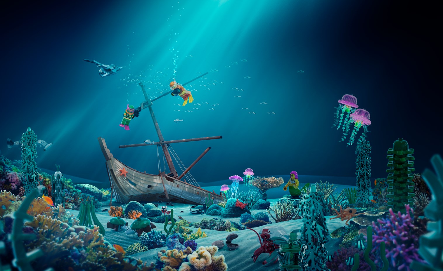 Brickwrecks: Sunken Ships in LEGO® Bricks - Mystic Seaport Museum